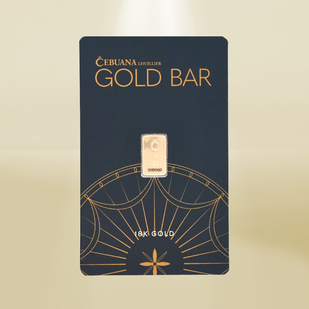 18K 1 Gram, Cebuana Lhuillier Gold Bar - C Logo | Cebuana Lhuillier Jewelry